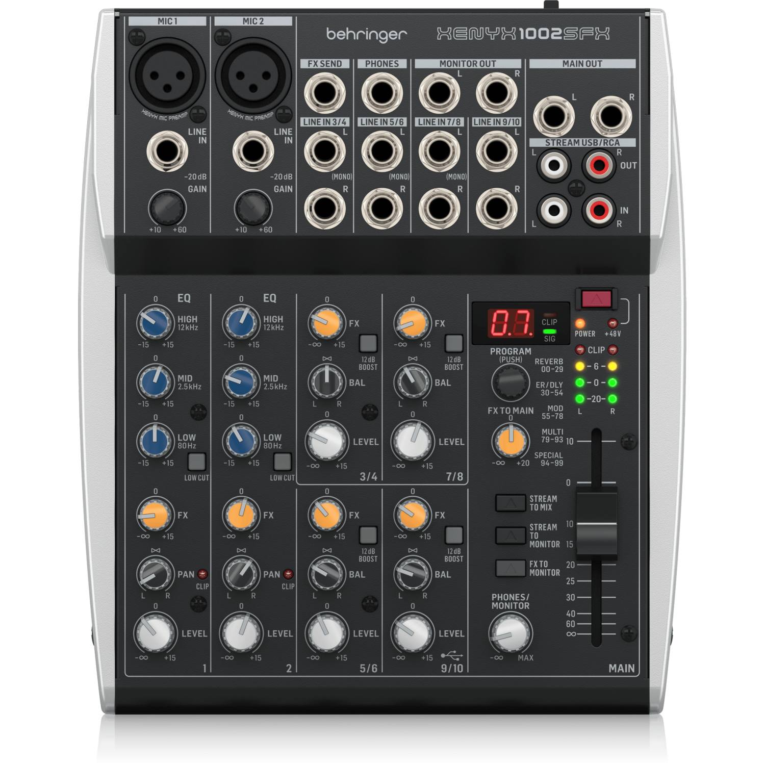 Behringer XENYX 1002SFX streaming mikser | Artist d.o.o.