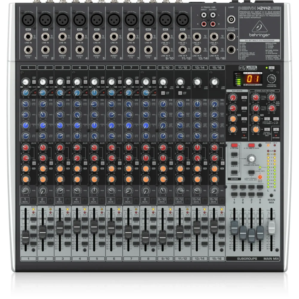 Behringer Xenyx X2442 USB mikser sa efektom | Artist d.o.o.