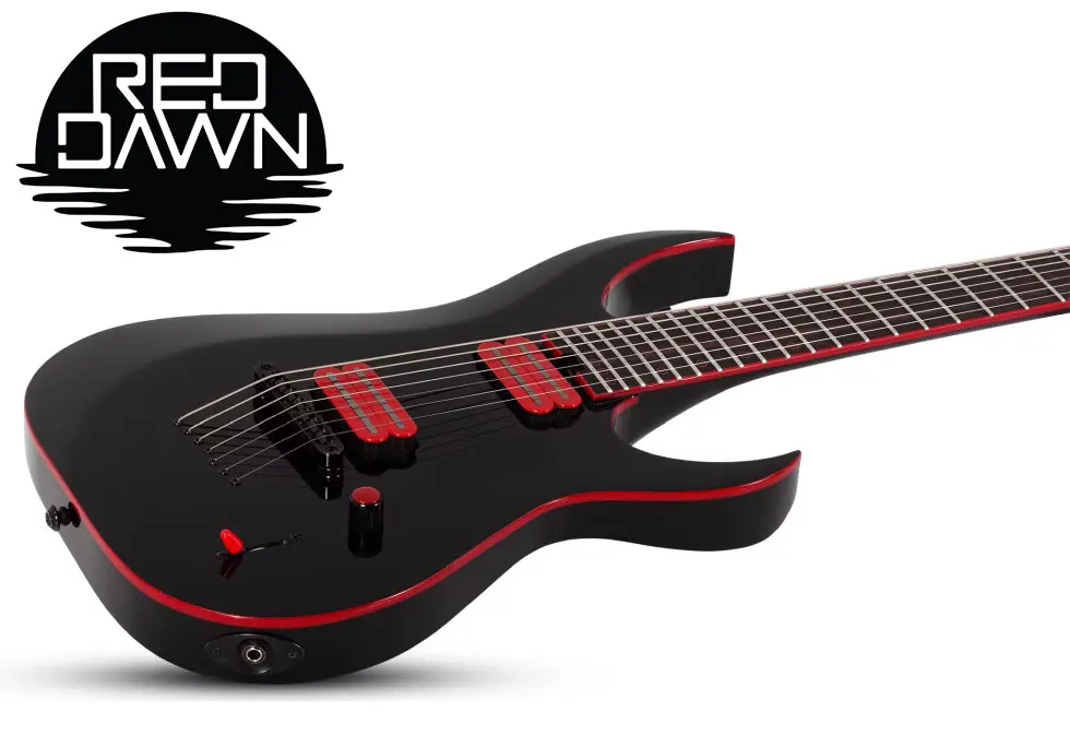 Schecter SUNSET-7 Red Dawn sedmožičana gitara | Artist d.o.o.